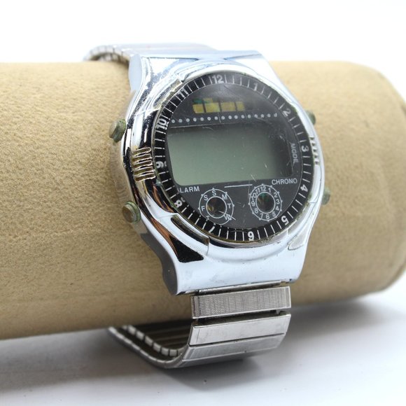 Accessories | Vintage Mens Casual Retro Stainless Steel Digital Water ...